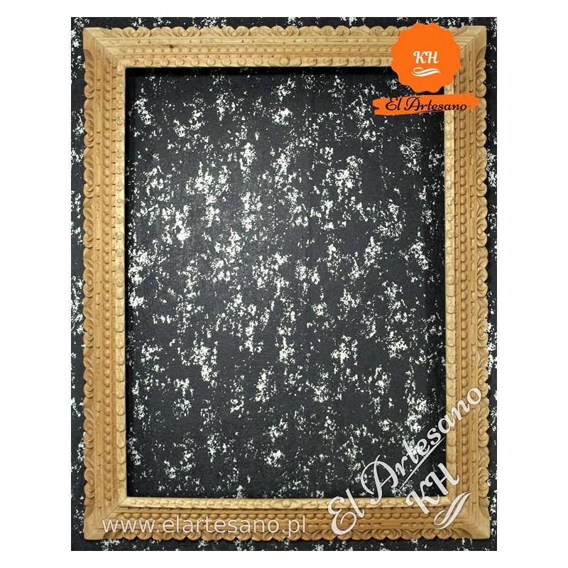 Rama do obrazu ręcznie rzeźbiona, surowa, wymiar: 60x80cm • El Artesano ...